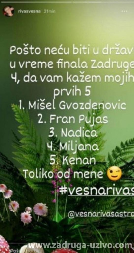 Otkriveni finalisti rijalitija Zadruga 2021. - Zadruga Uživo Elita - TV ...