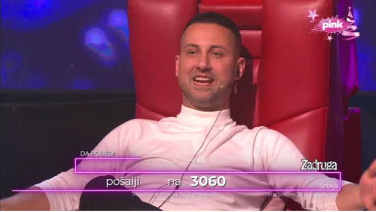 Marko Đedović je novi voditelj Zadruge - Zadruga Uživo Elita - TV Pink ...
